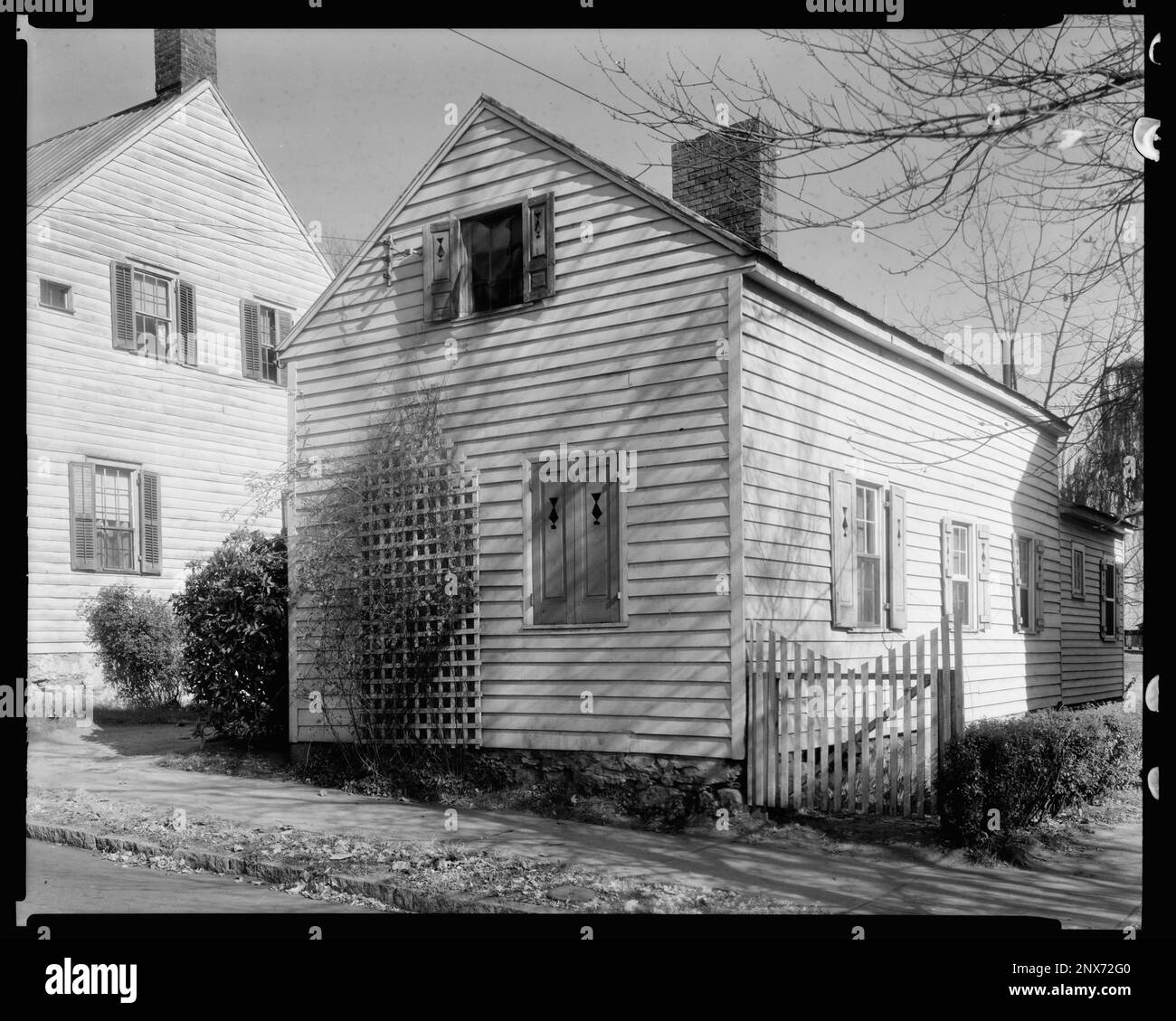 Old House, Winston Salem, Forsyth County, North Carolina. Carnegie ...