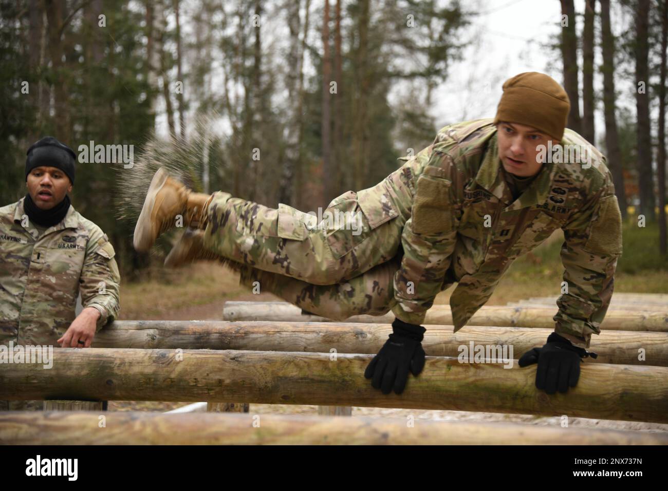 A U.S. Soldier assigned to Headquarters and Headquarters Detachment ...
