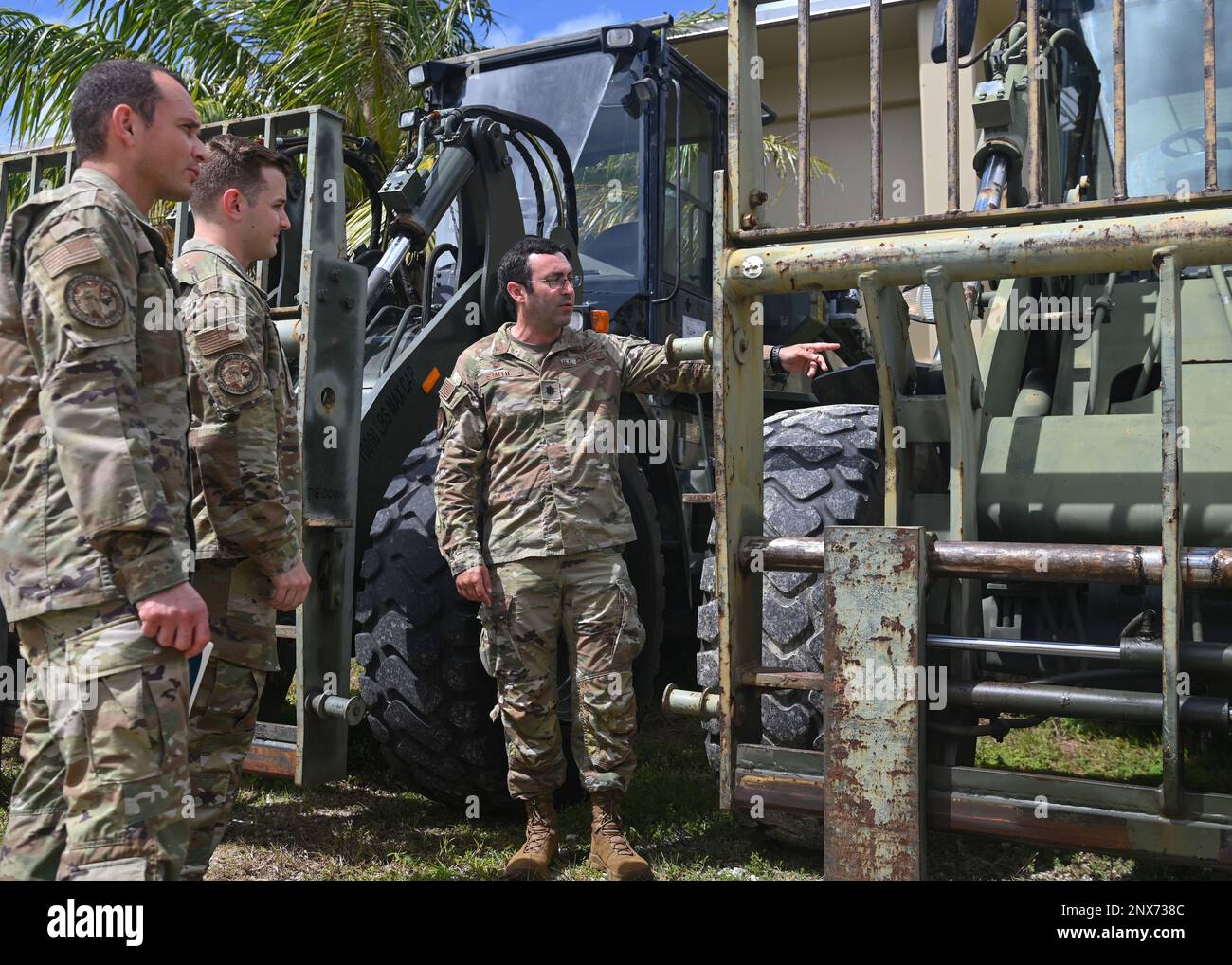 U.S. Air Force Lt. Col. Steve Smith, the commander of the 36th ...