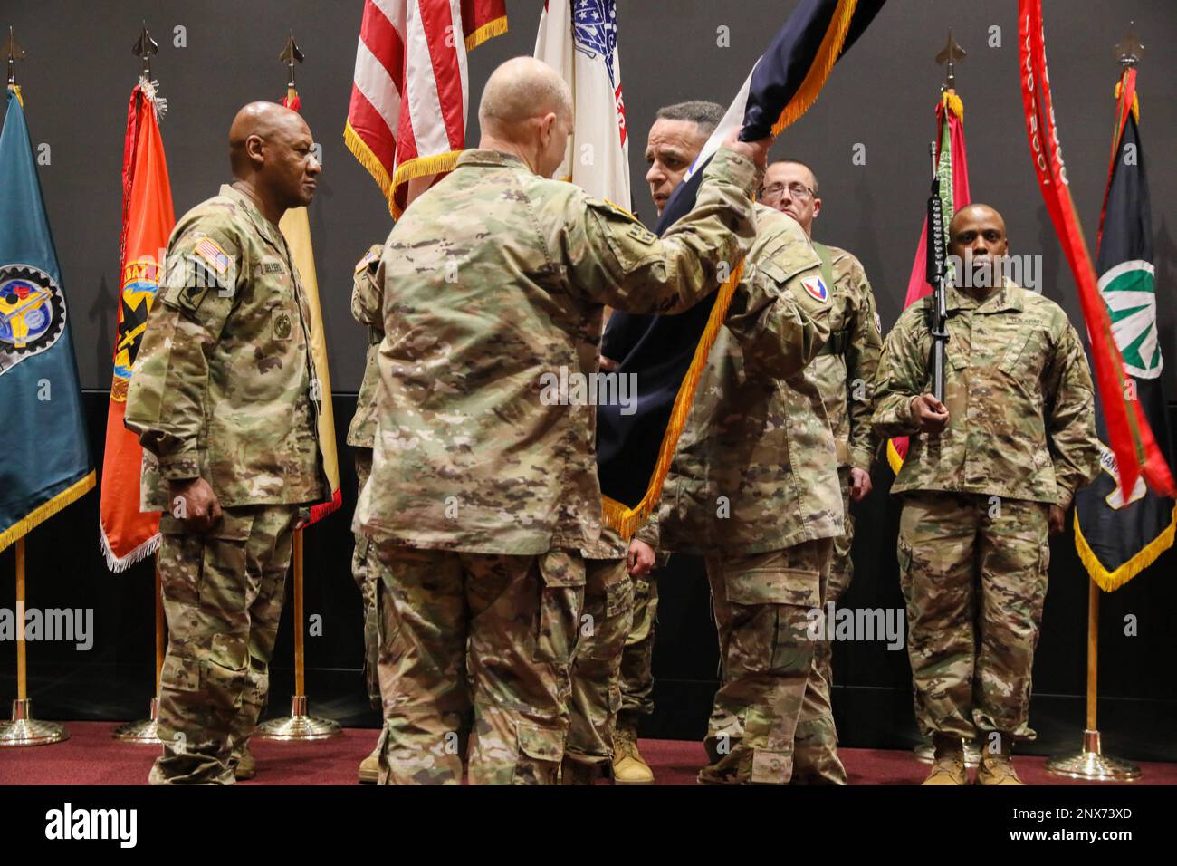 Army Materiel Command’s outgoing Command Sgt. Maj. Alberto Delgado ...