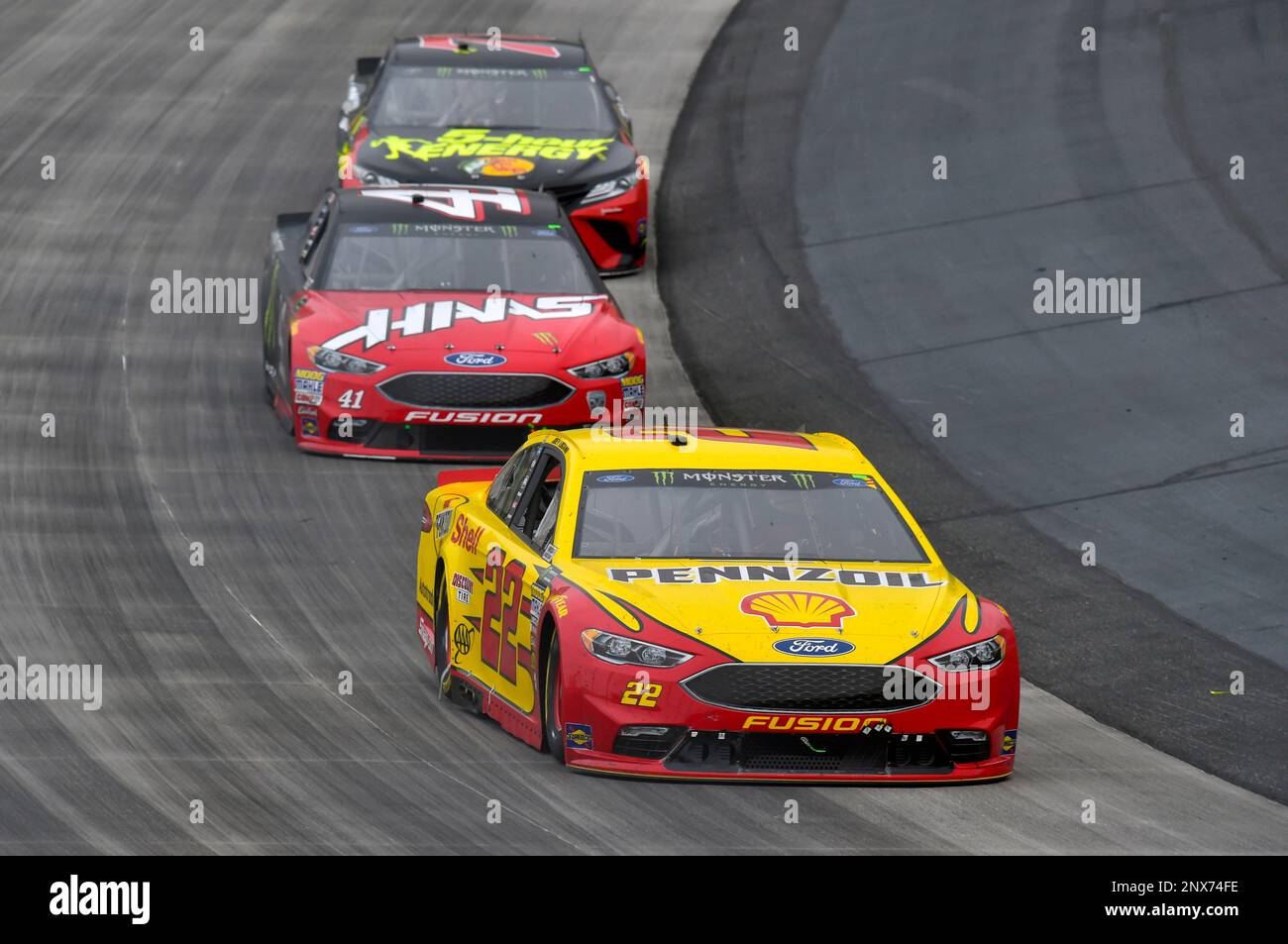 #22: Joey Logano, Team Penske, Ford Fusion Shell Pennzoil during the ...