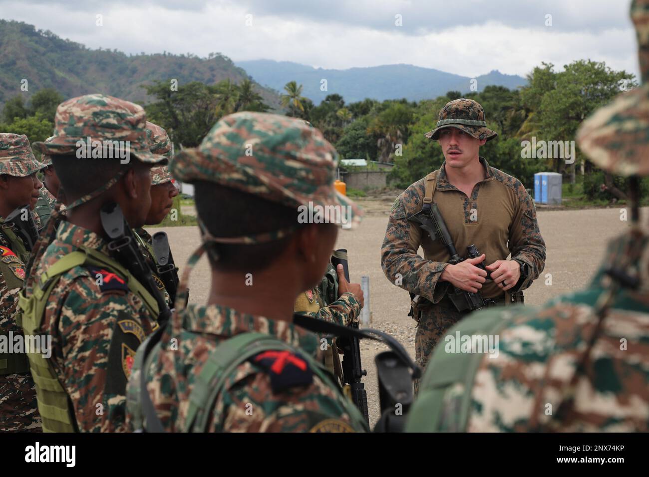 NAVAL BASE HERA, Timor-Leste (Feb. 11, 2023) – U.S. Marine Corps Sgt ...