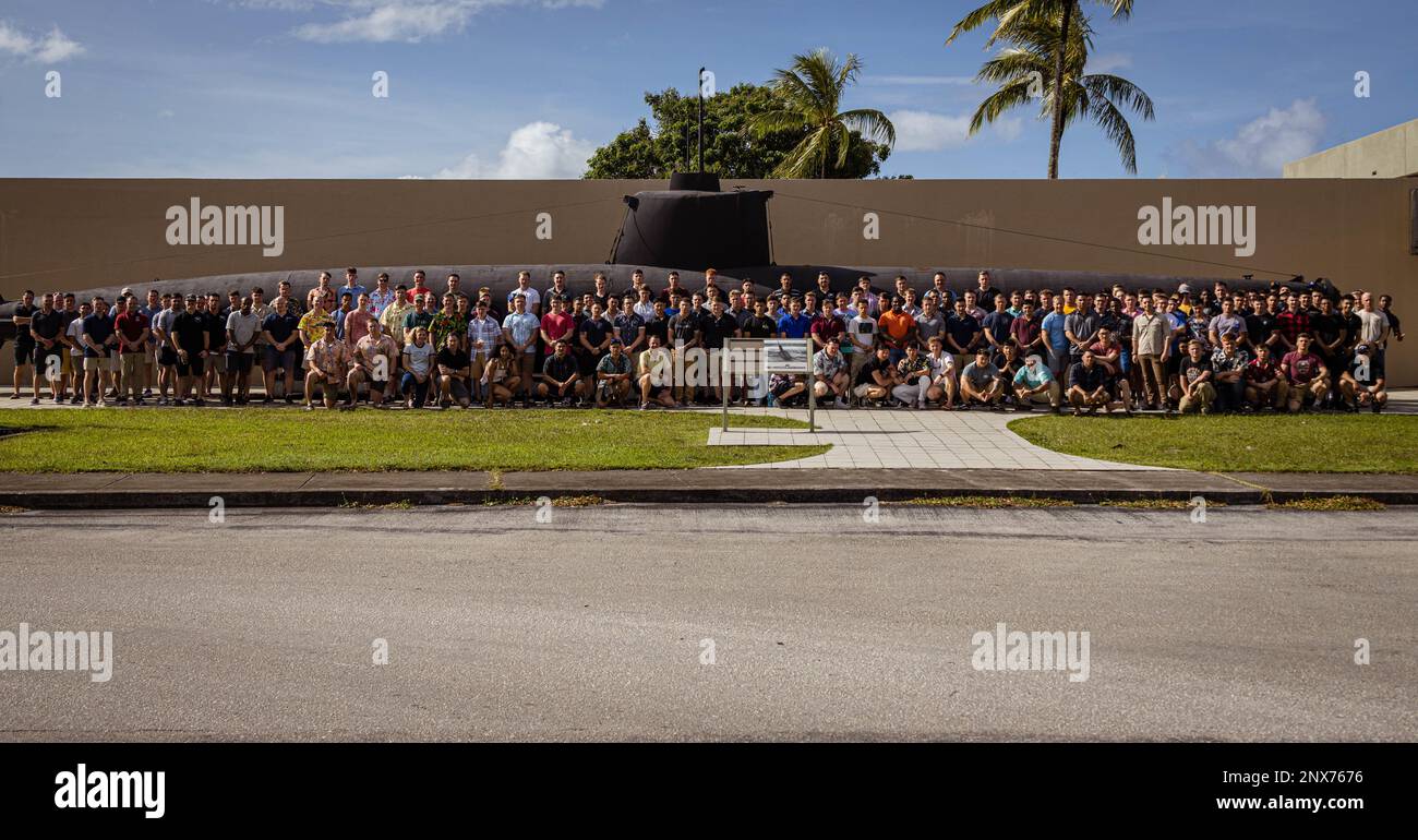 U.S. Marines with 1st Battalion, 2nd Marines, 2nd Marine Division, pose ...