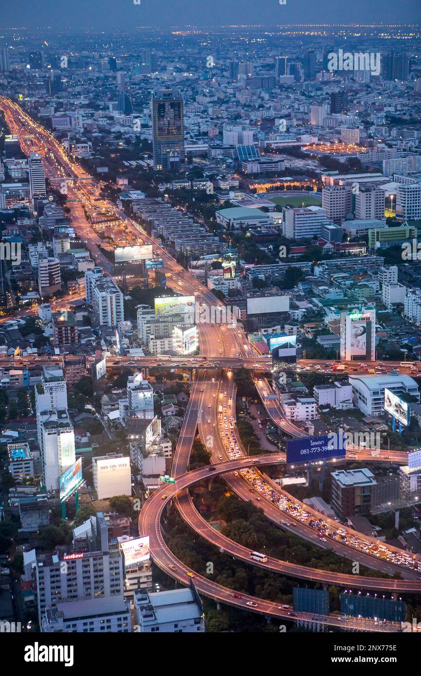 Chalerm Maha Nakhon Expy expressway, Bangkok, Thailand Stock Photo - Alamy