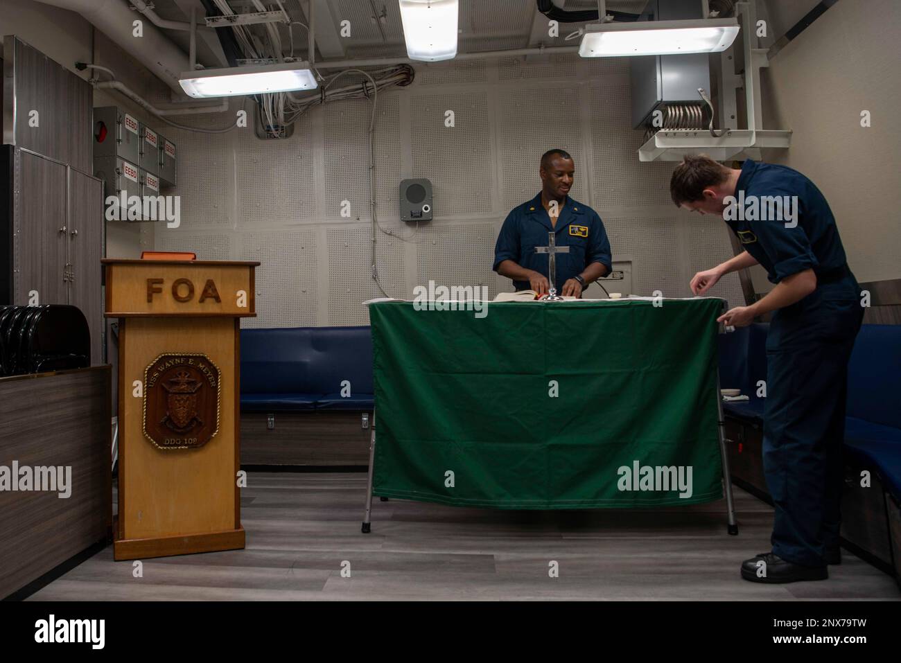 230206-N-MK109-1092 SOUTH CHINA SEA (Feb. 6, 2023) U.S. Navy Lt. Cmdr ...