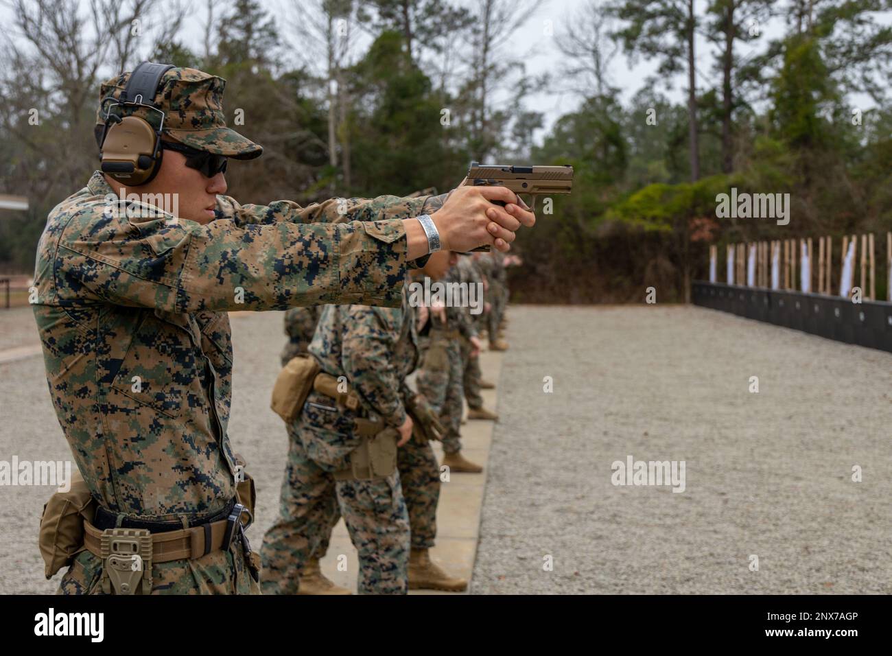 U.S. Marine Corps Sgt. David S. Deng, a student with the School of ...