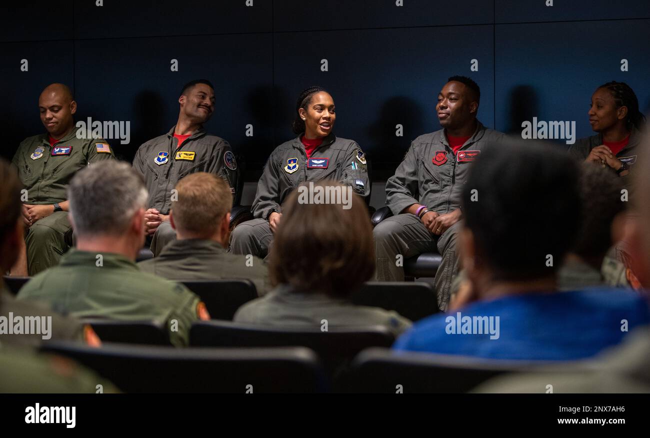 A professional development panel answers questions during a mentorship ...
