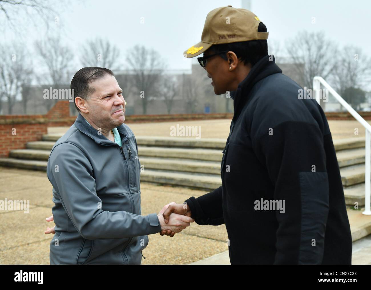 230131-N-ZV473-1012 NORFOLK, VA (Jan. 31, 2023) Four civilian employees ...