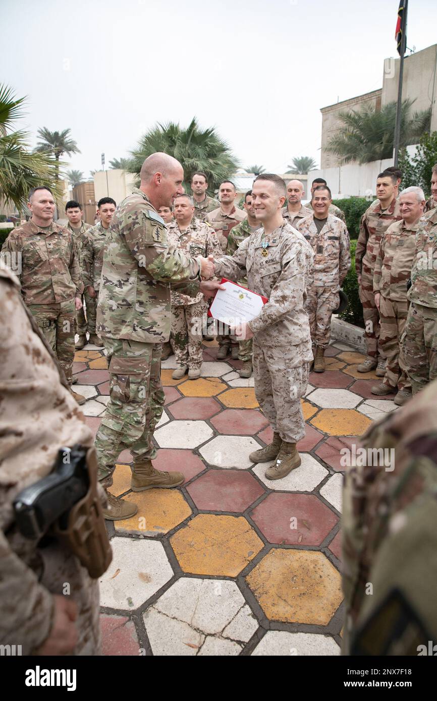 U.S. Army Brig. Gen. Paul Peters, director of Military Advisor Group ...
