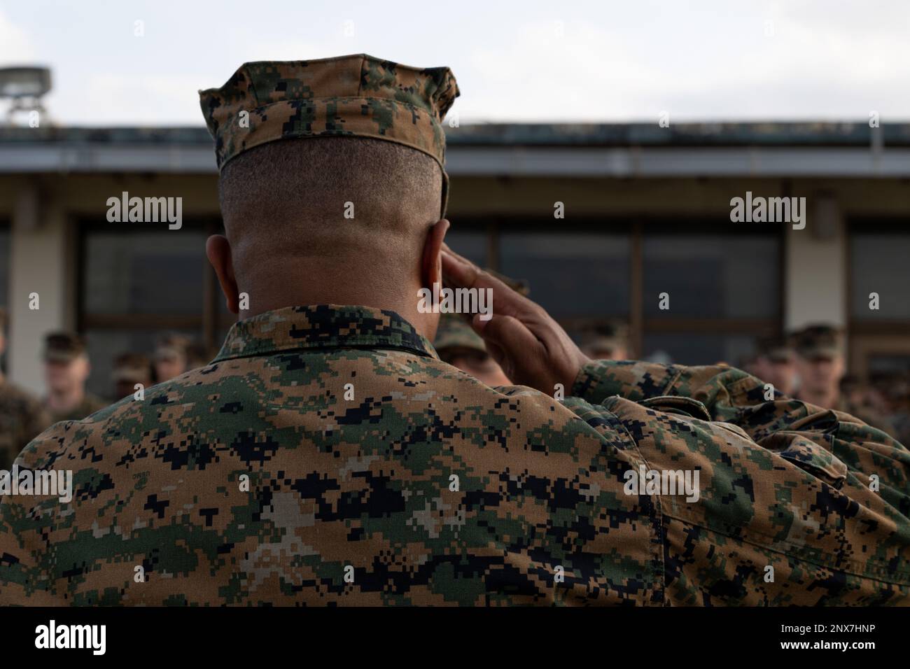 U.S. Marines with Marine Air Control Group (MACG) 18 participate in a ...