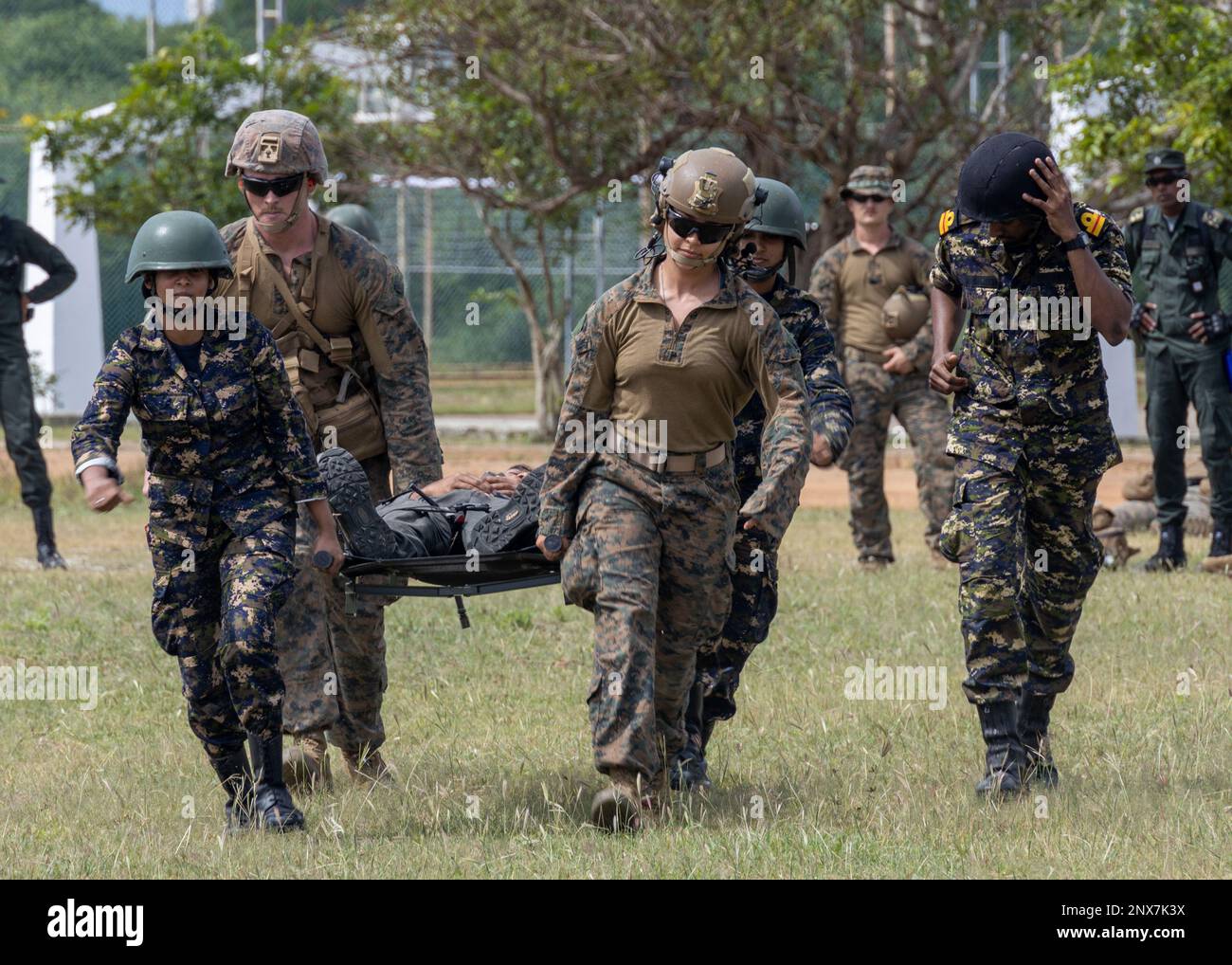 MULLIKULAM, Sri Lanka (Jan. 24, 2023) – U.S. Navy Sailors with the 13th ...