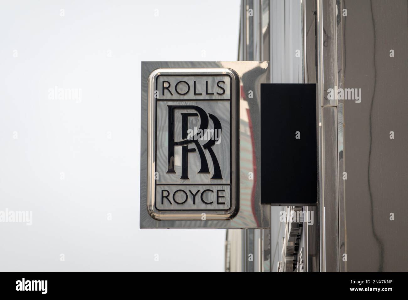 SHANGHAI, CHINA - MARCH 1, 2023 - A Rolls-Royce store of British luxury ...