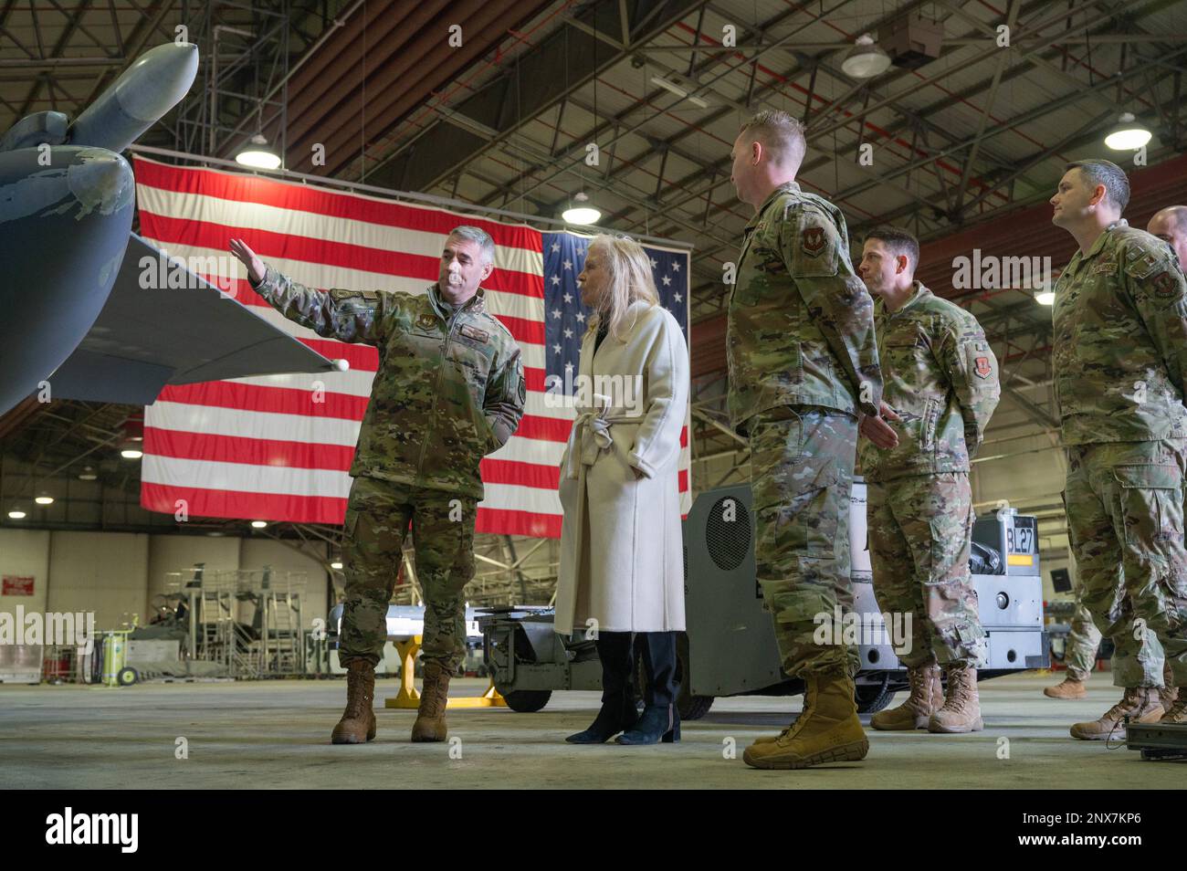 U.S. Air Force Brig. Gen. Joseph Campo, 48th Fighter Wing commander ...
