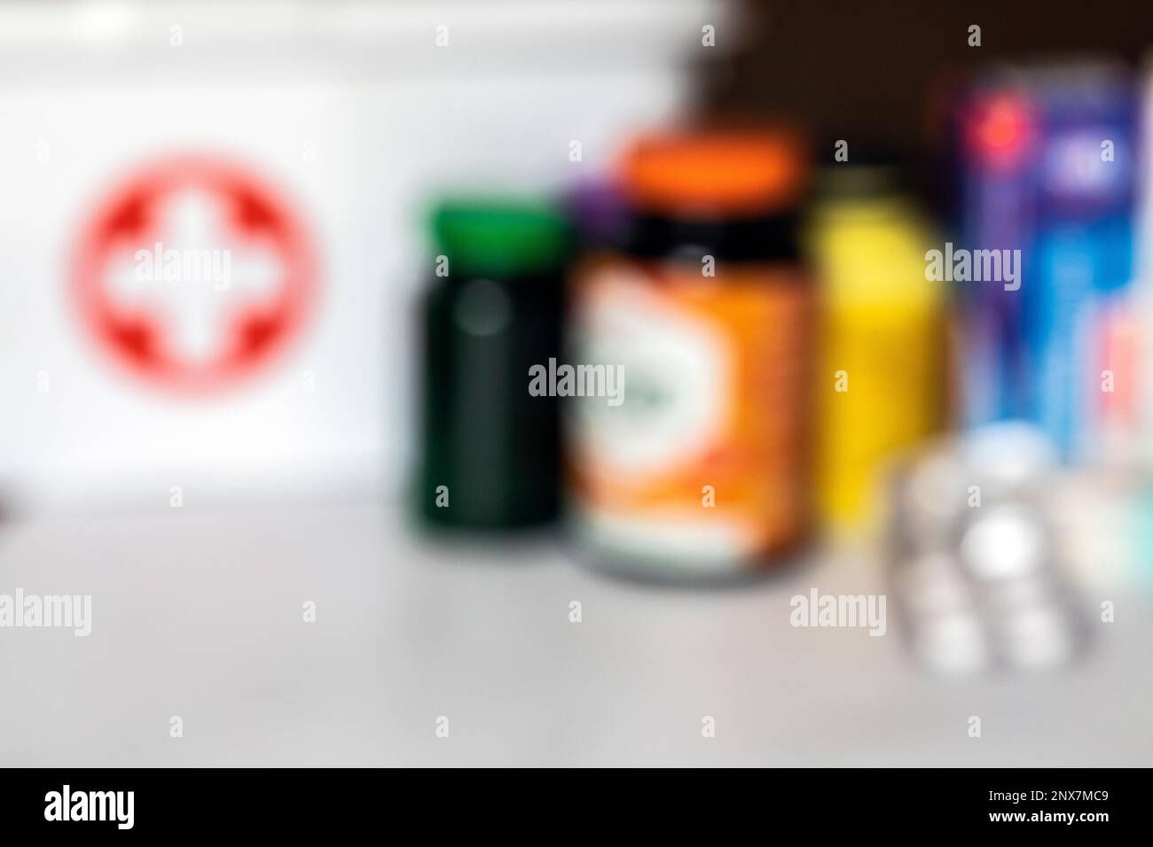 store pharmacy shelf drug medical shop drugstore background medication ...