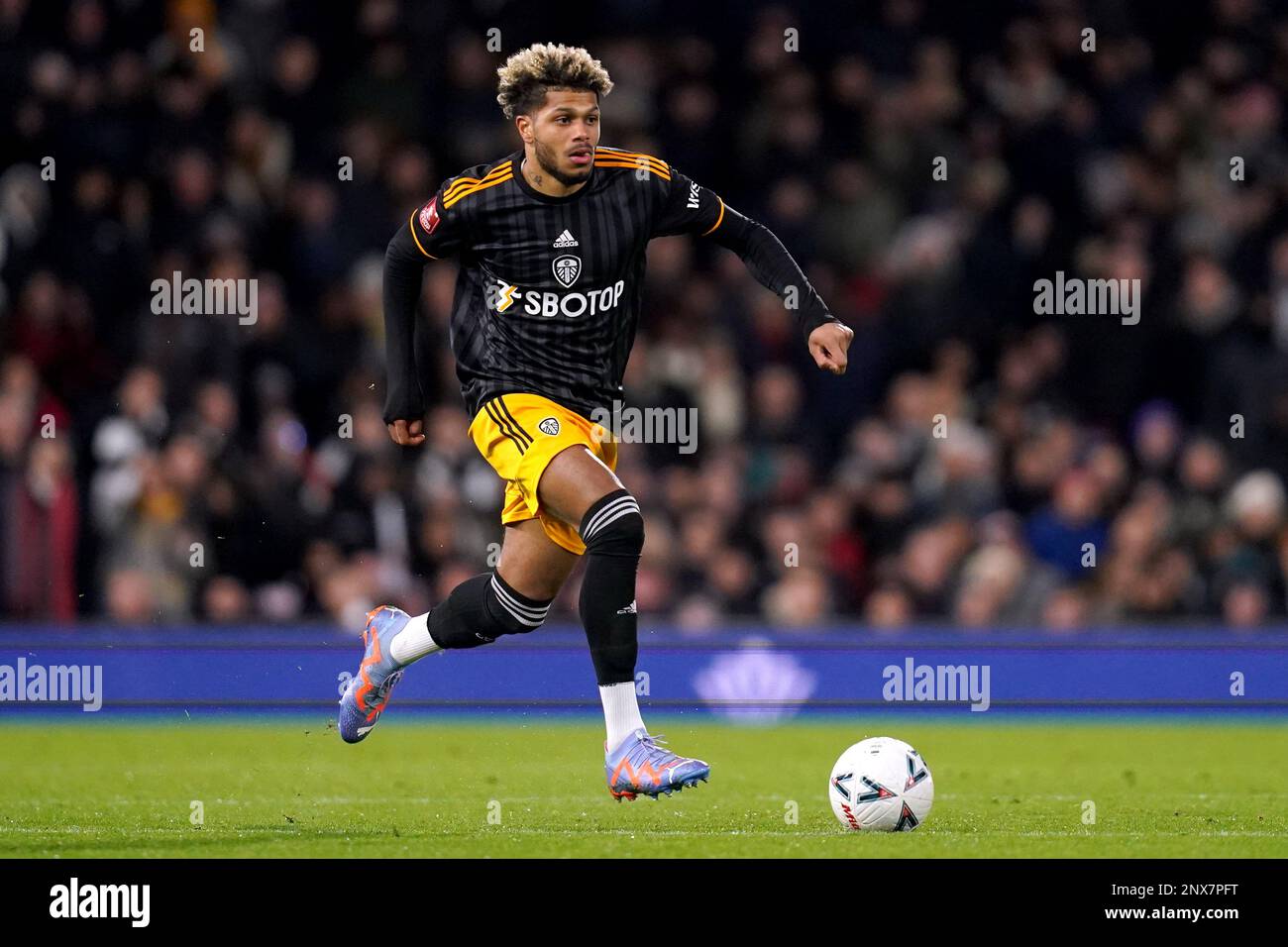 Leeds United's Georginio Rutter during the Emirates FA Cup fifth round ...
