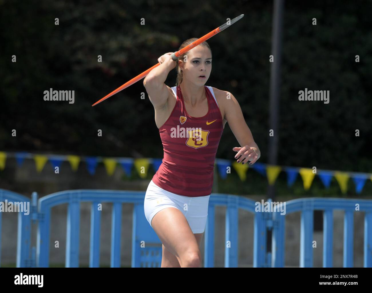 Colette Putnam aka Coco Putnam places fifth in the women's javelin at ...