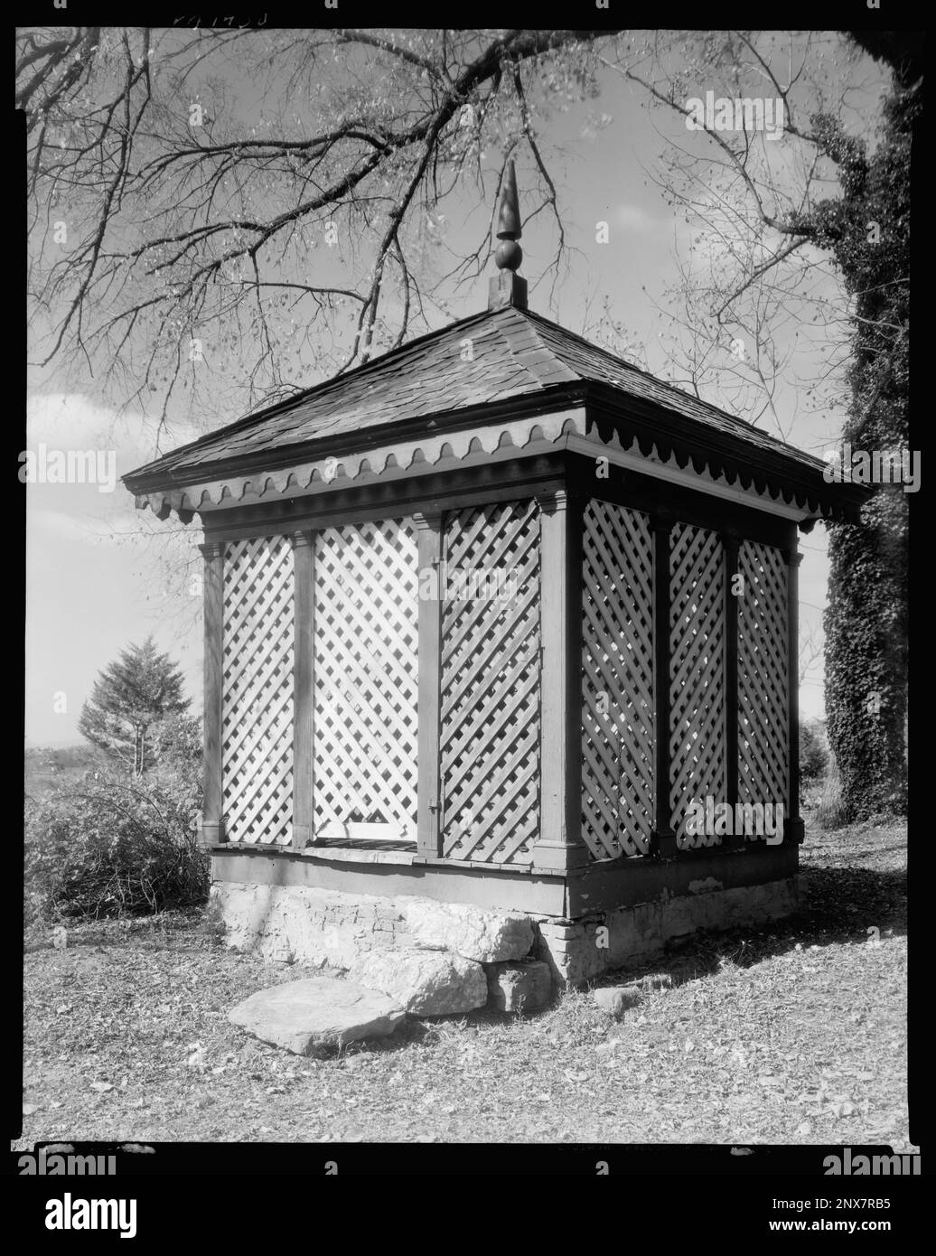 Well house, Buckingham, Buckingham County, Virginia. Carnegie Survey of ...