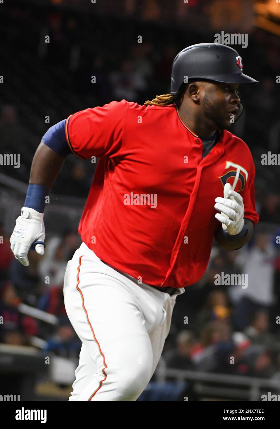 MINNEAPOLIS, MN - APRIL 27: Minnesota Twins Third base Miguel Sano (22 ...