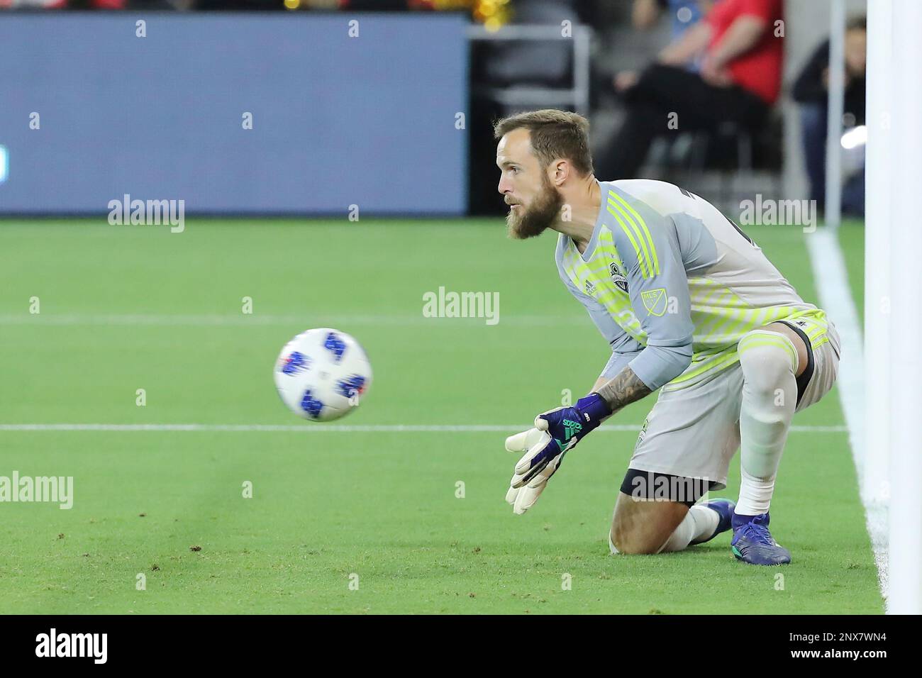 LOS ANGELES, CA - APRIL 29: Seattle Sounders goalkeeper Stefan Frei (24 ...