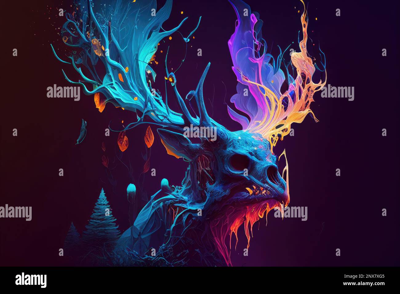 Fiery aura hi-res stock photography and images - Alamy