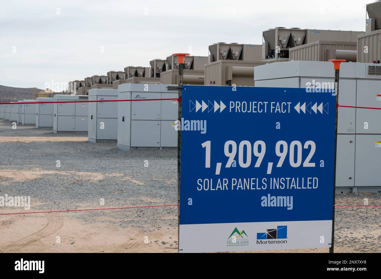 The Edwards Solar Enhanced Use Lease Project in Mojave, California has ...