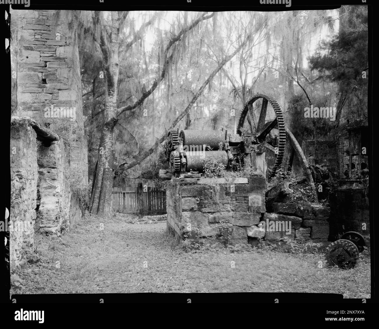 Ruins of Sugar Mill, New Symrna, Volusia County, Florida. Carnegie ...