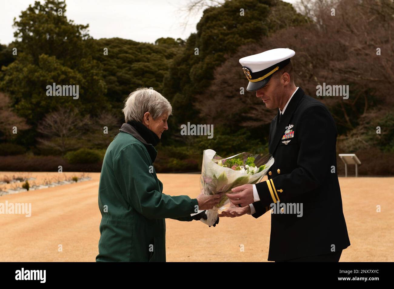 YOKOHAMA, Japan (Feb. 14, 2023) Lt. j.g. Nicolas Tobin, U.S. Navy Staff ...