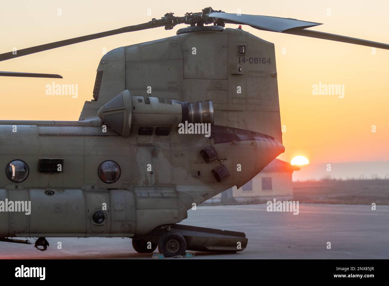 A U.S. Army CH-47 Chinook assigned to 3rd Battalion, 501st Aviation ...