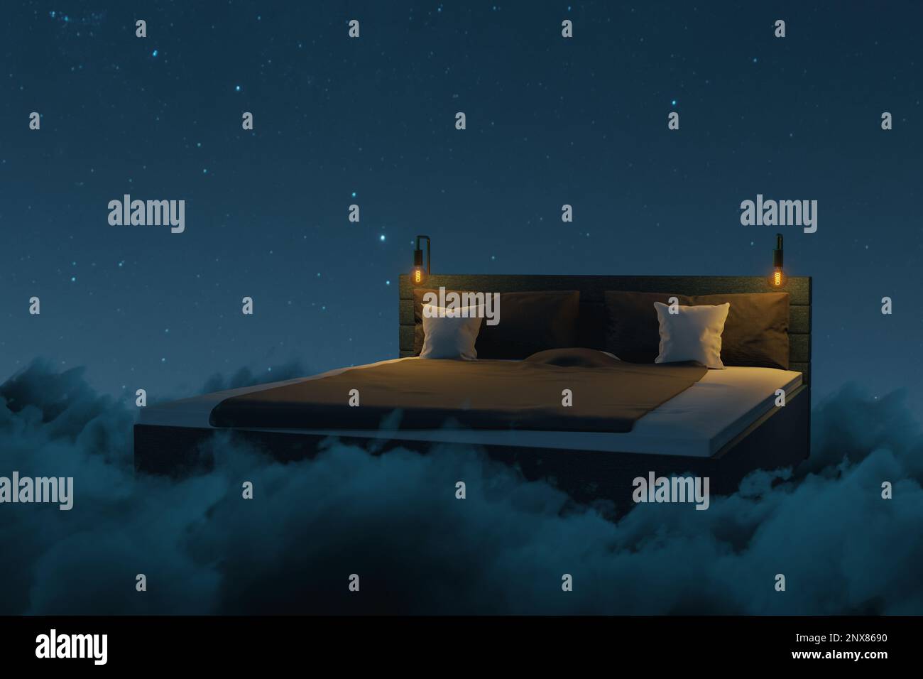 Night sky with stars bedroom hi-res stock photography and images - Alamy