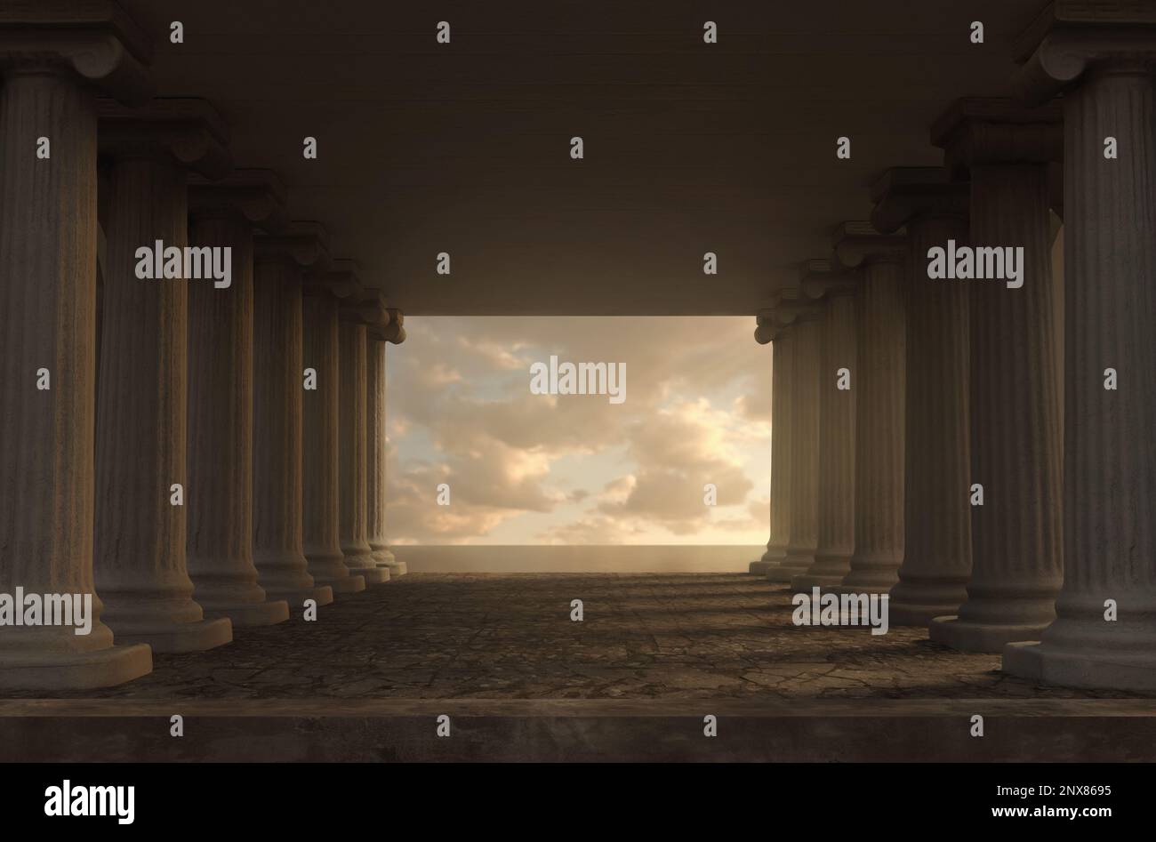 Ionic columns hi-res stock photography and images - Alamy