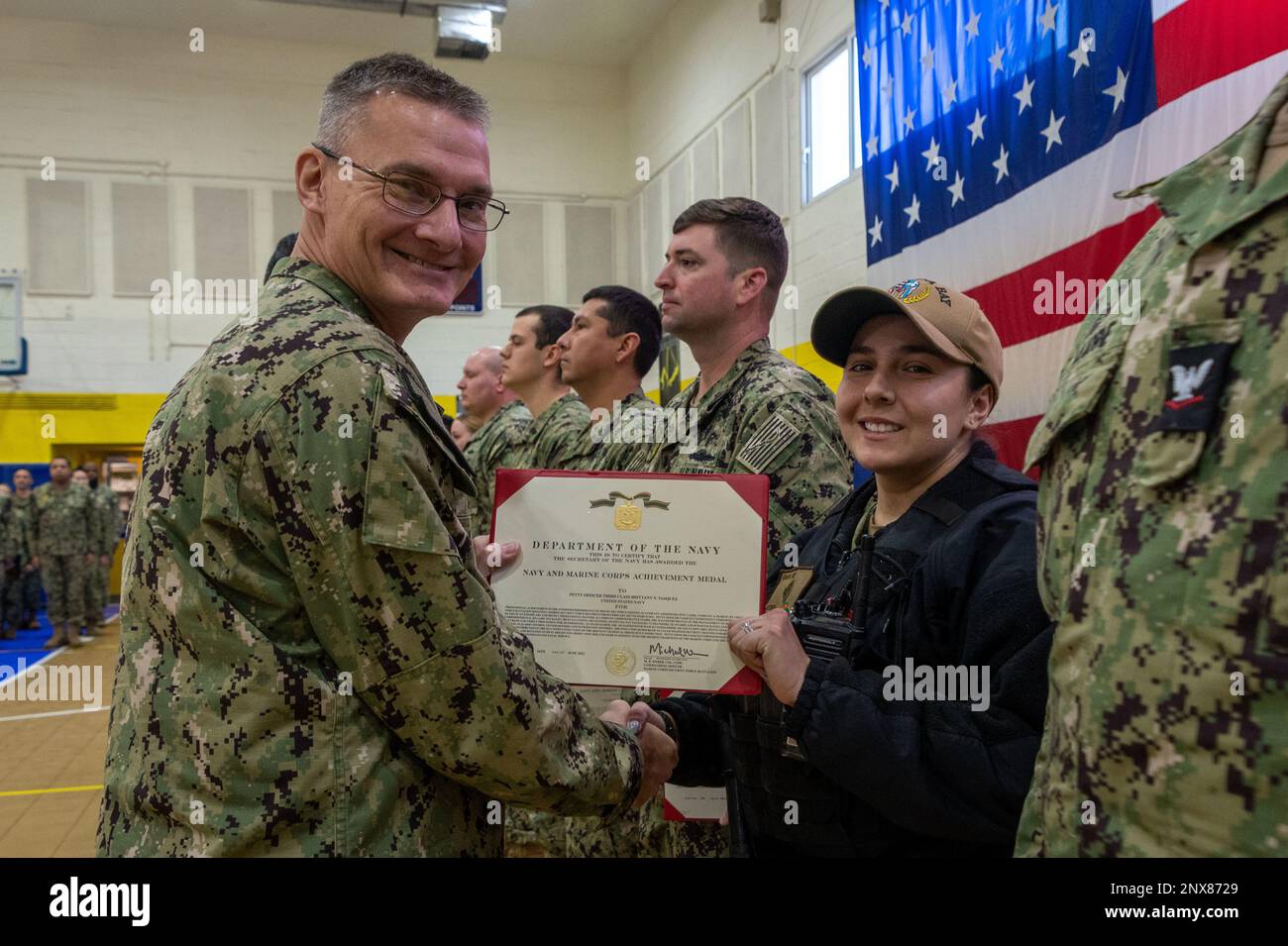 NAVAL SUPPORT ACTIVITY SOUDA BAY, Greece (Jan. 12, 2023) Master-at-Arms ...