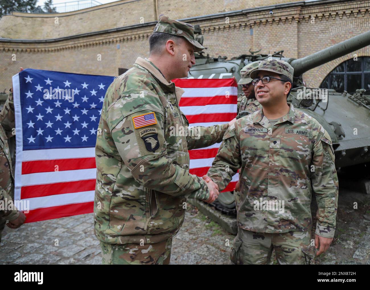 U.S. Army Maj. Gen. David B. Womack, deputy commanding general of ...