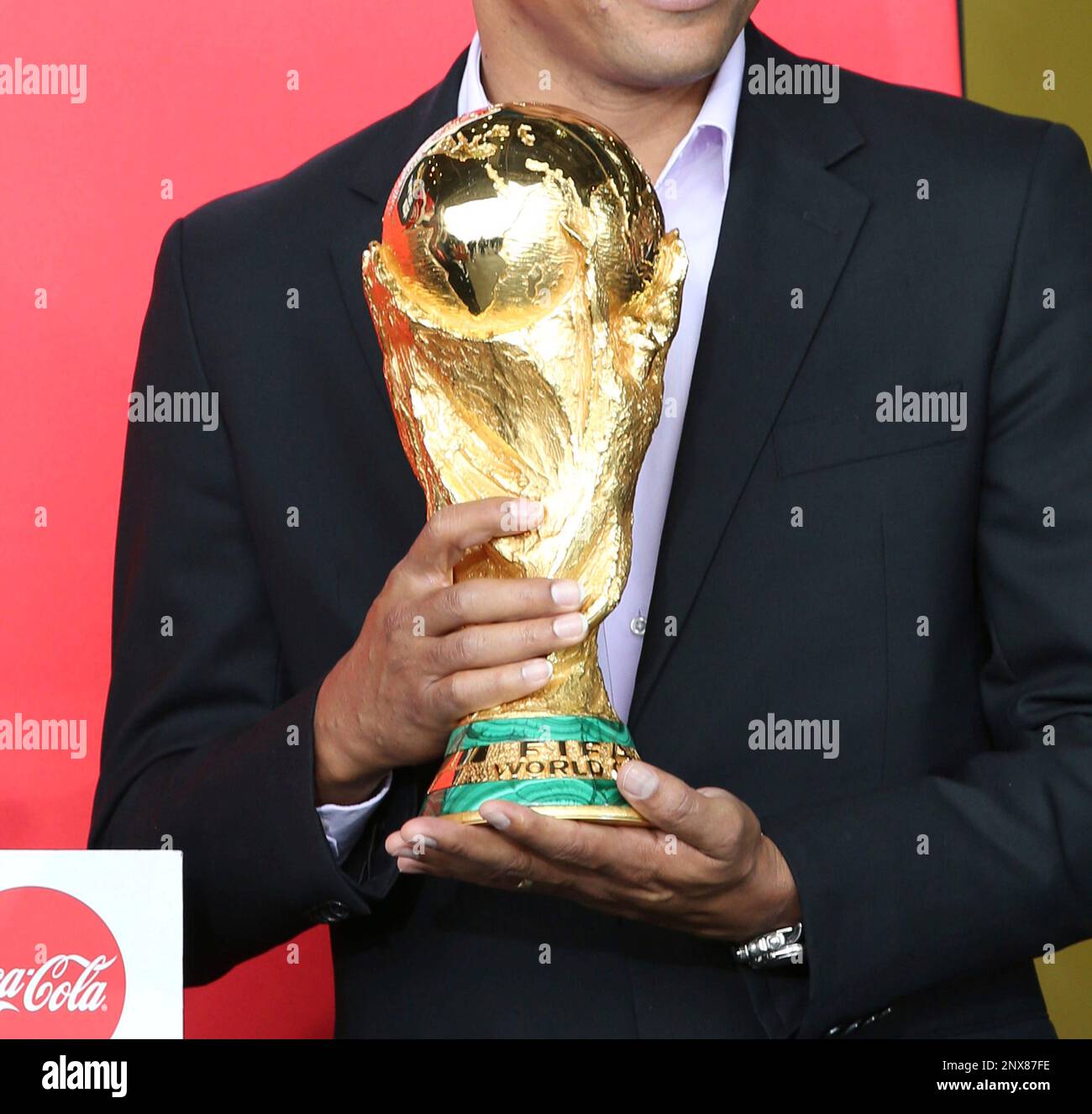 Former Brazilian Football national team member Gilberto Aparecido da ...