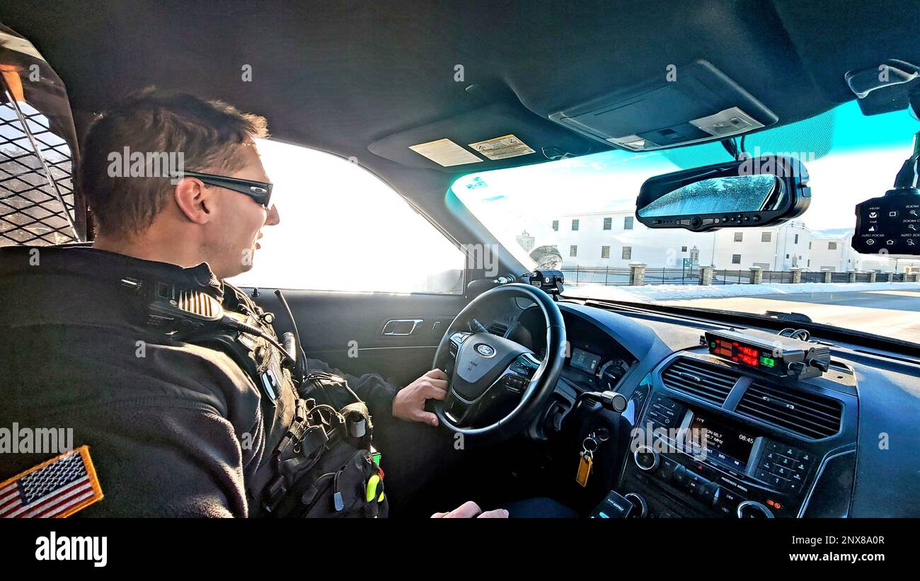 Field Training Officer Jonathan Stephens with the Fort McCoy ...