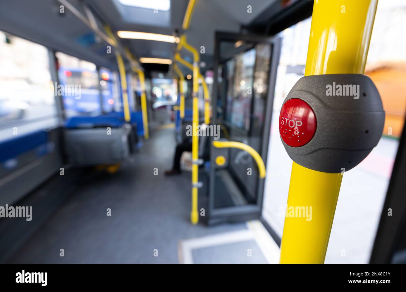 Munich, Germany. 01st Mar, 2023. A bus of the Munich public transport ...