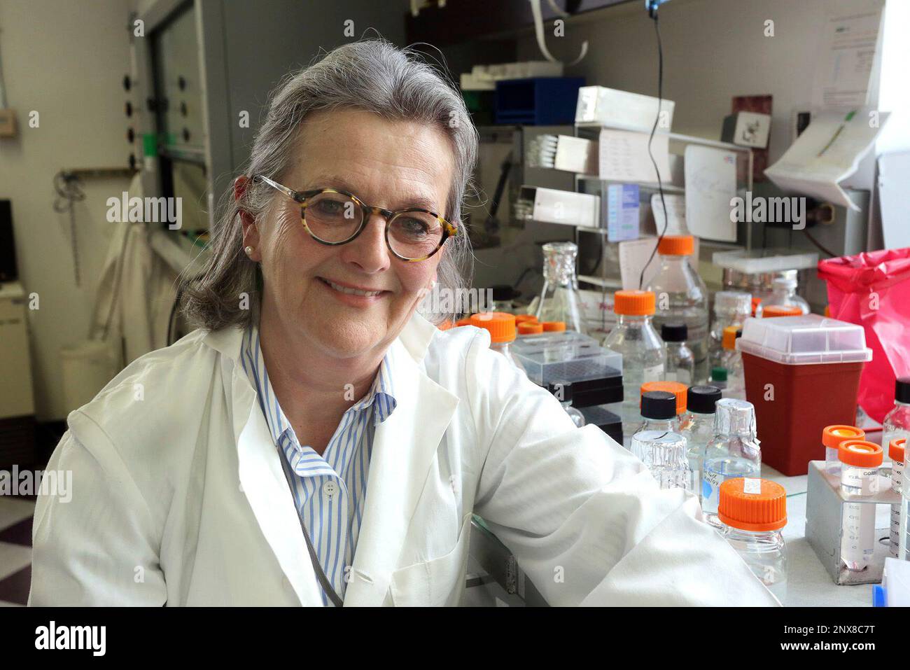 In this April 22, 2018, photo, Dr. Patti Rosa poses for a photo at ...