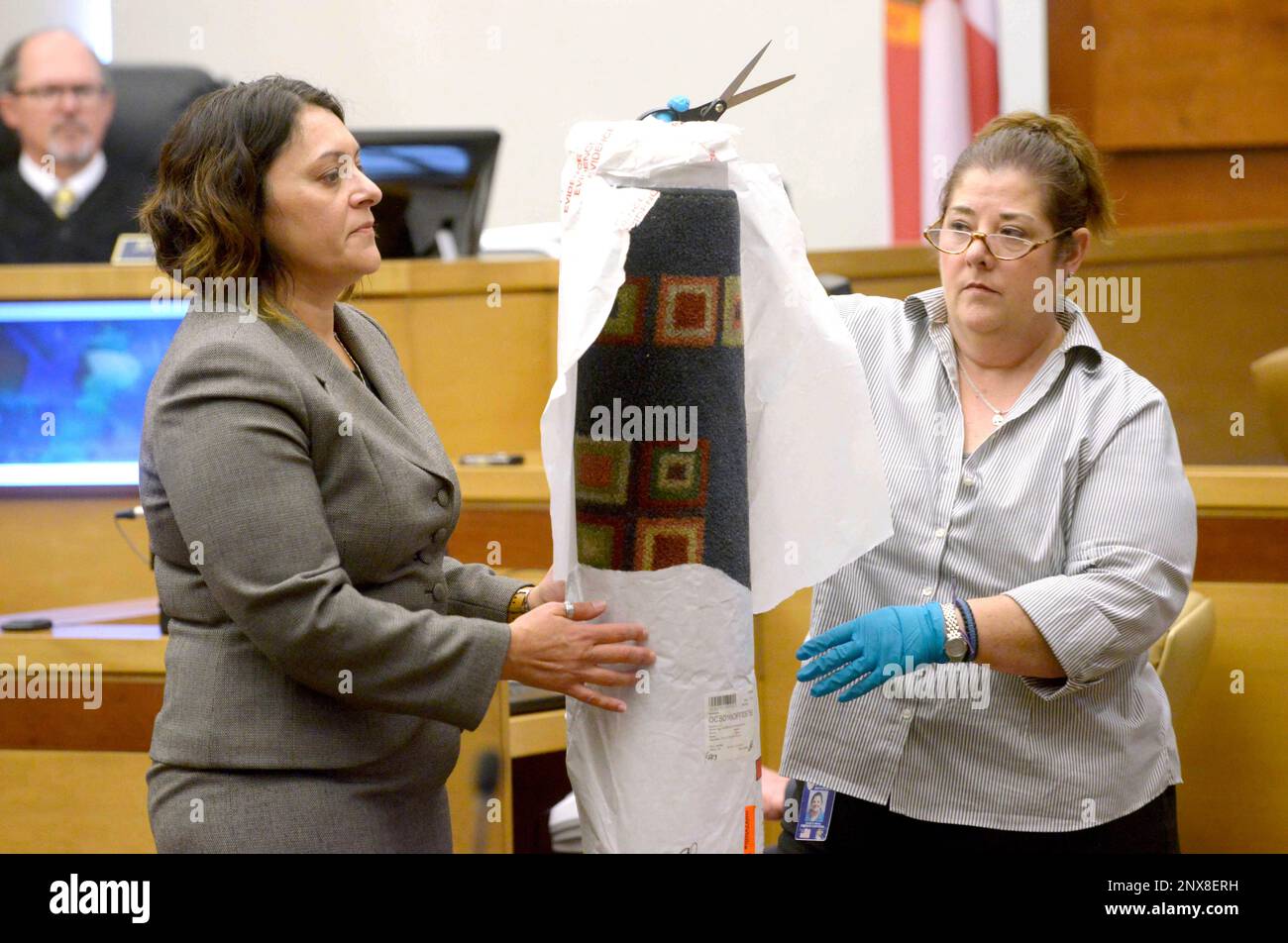 Jennifer Bellamy, who was a crime scene technician for the Okaloosa ...