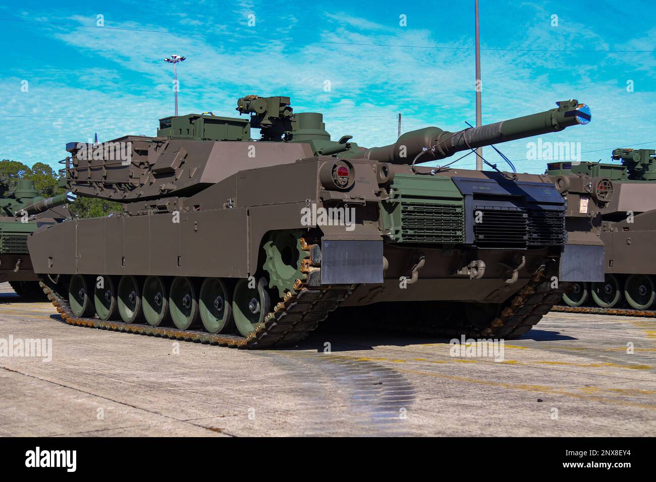 1st Armored Brigade Combat Team, 3rd Infantry Division, receives the ...