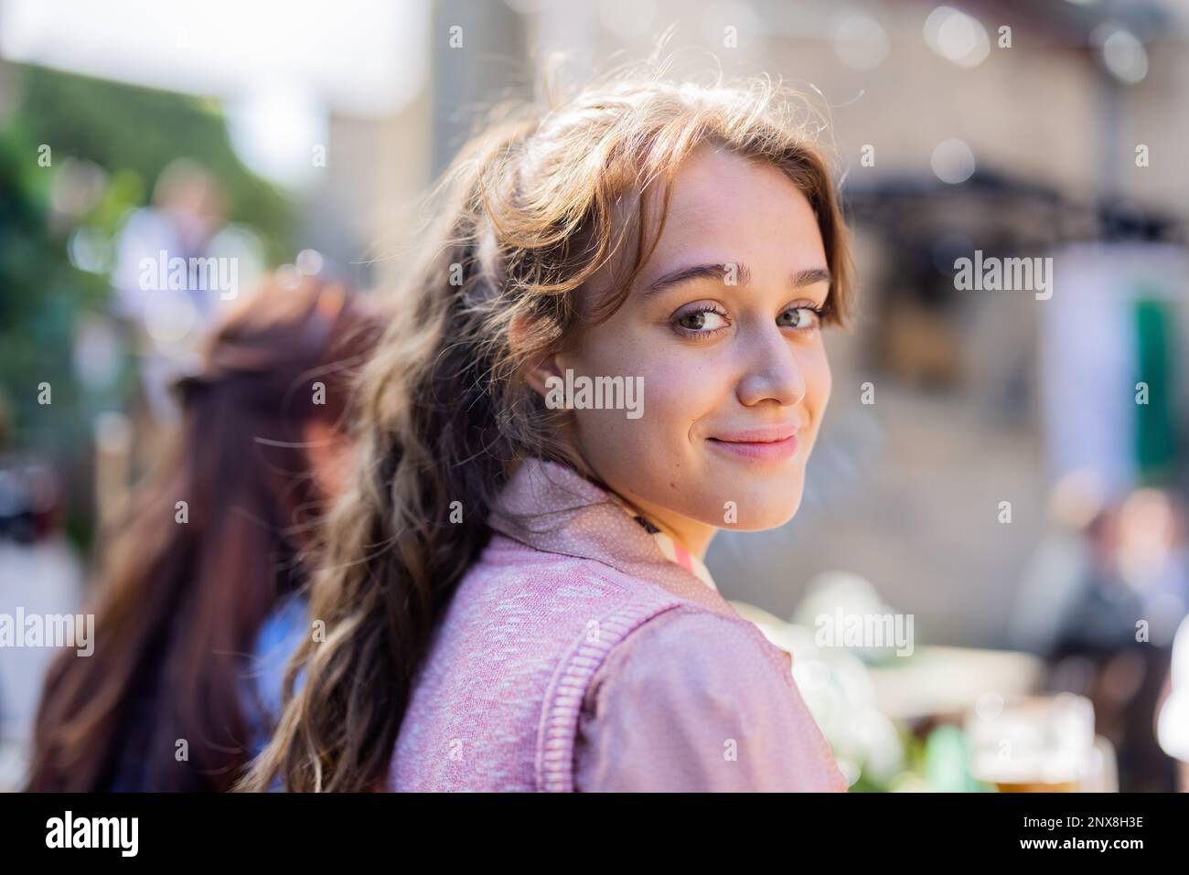 28 April 2022, North Rhine-Westphalia, Hülchrath: EXCLUSIVE - Rocio Luz, actress, photographed ...