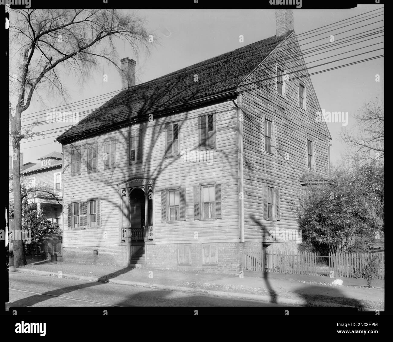 Old House, Winston Salem, Forsyth County, North Carolina. Carnegie ...