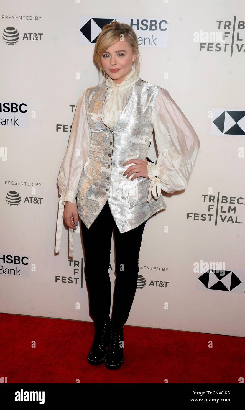 Photo by: Dennis Van Tine/STAR MAX/IPx 2018 4/22/18 Chloe Grace Moretz at the premiere of "The ...