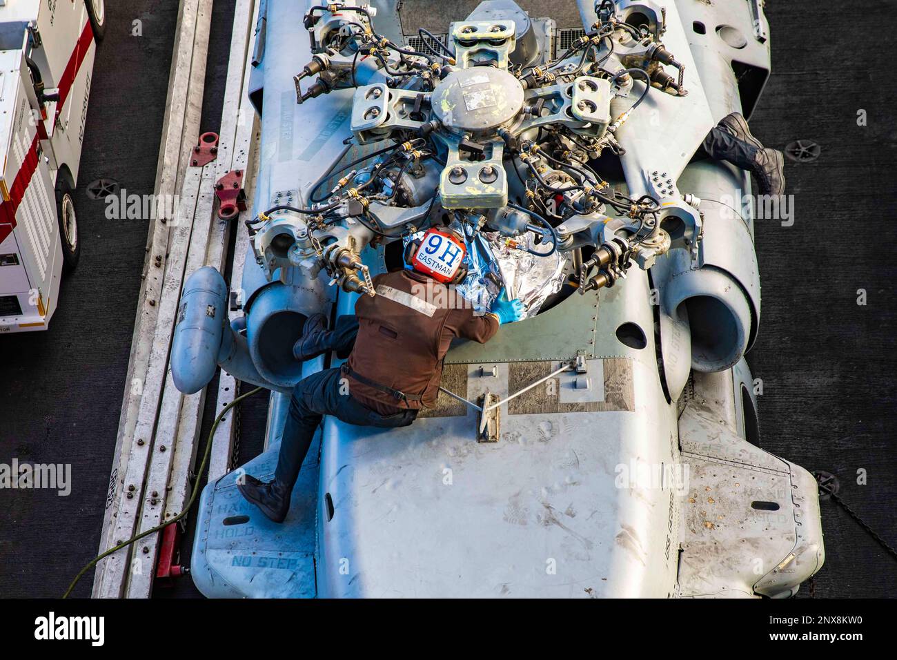 230116-N-UI066-1027 ADRIATIC SEA (Jan. 16, 2023) Airman Apprentice ...