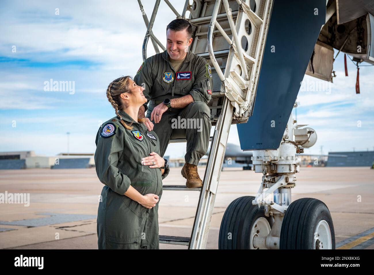 U.S. Air Force Maj. Lauren Olme, 77th Weapons Squadron assistant ...
