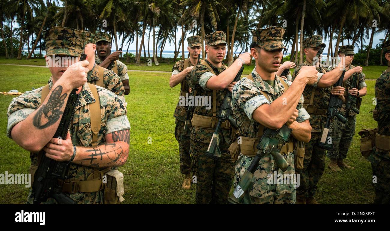 U.S. Marines with 1st Battalion, 2nd Marines, 2nd Marine Division ...