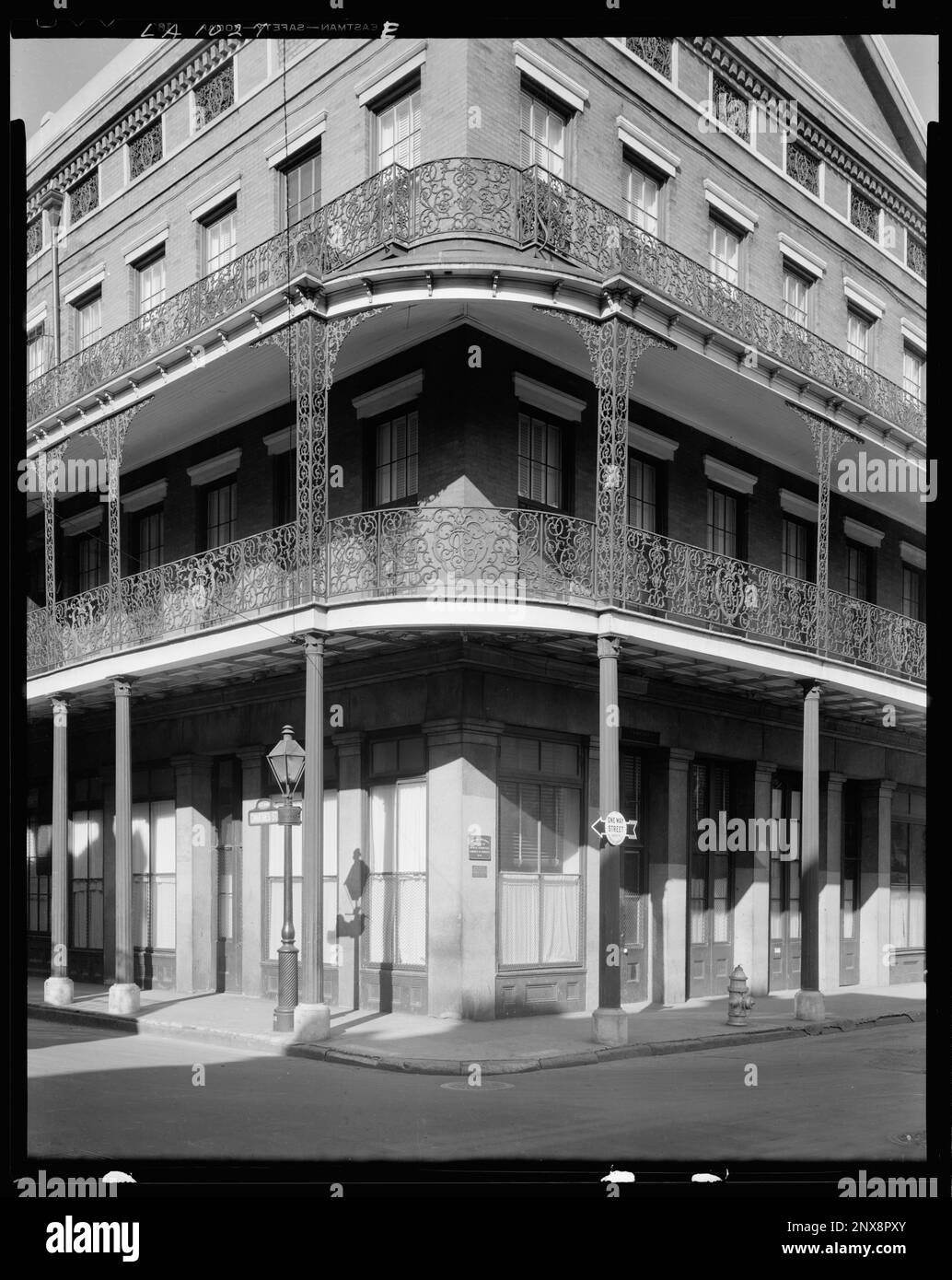 Pontalba Buildings, Chartres St. opp. Jackson Sq., New Orleans, Orleans ...