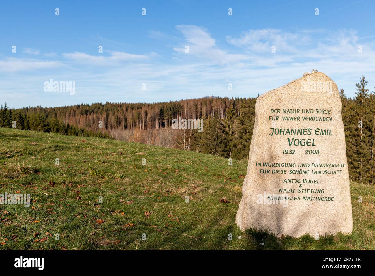 Ring der Erinnerung Grenzwanderweg Grenzmuseum Sorge im Harz Stock ...