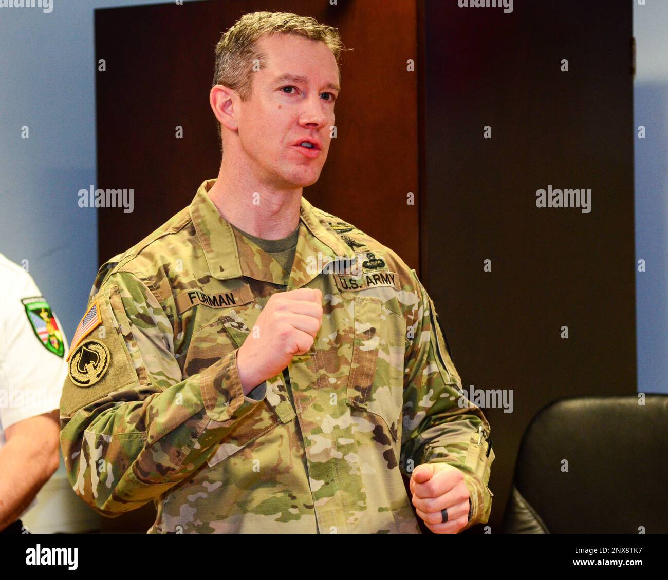Col. Reid Furman, U.S. Army Garrison Rheinland-Pfalz commander ...