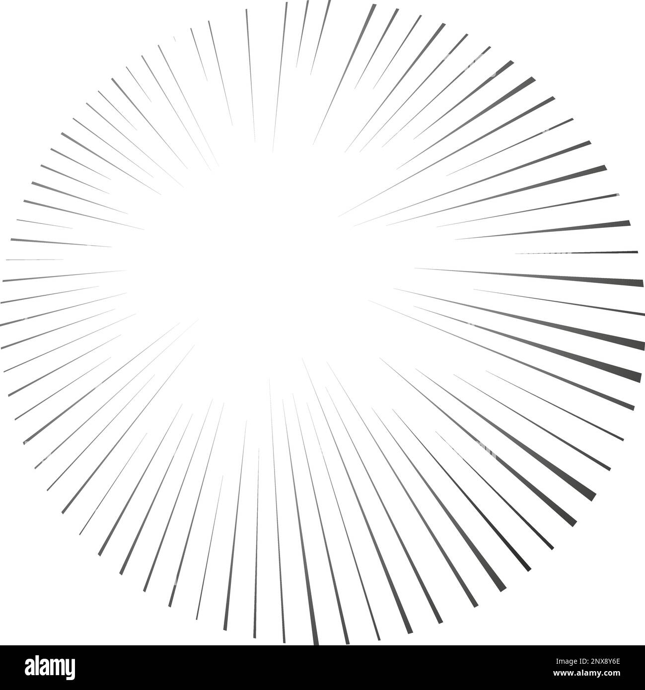 Manga radial action speed Cut Out Stock Images & Pictures - Alamy