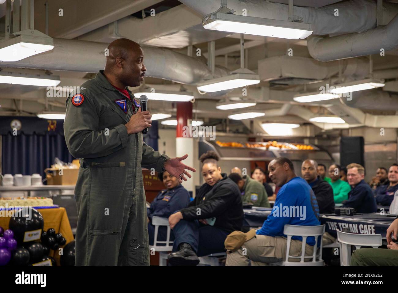 230218-N-MW880-1149 ADRIATIC SEA (Feb. 19, 2023) Capt. Alex Hampton ...