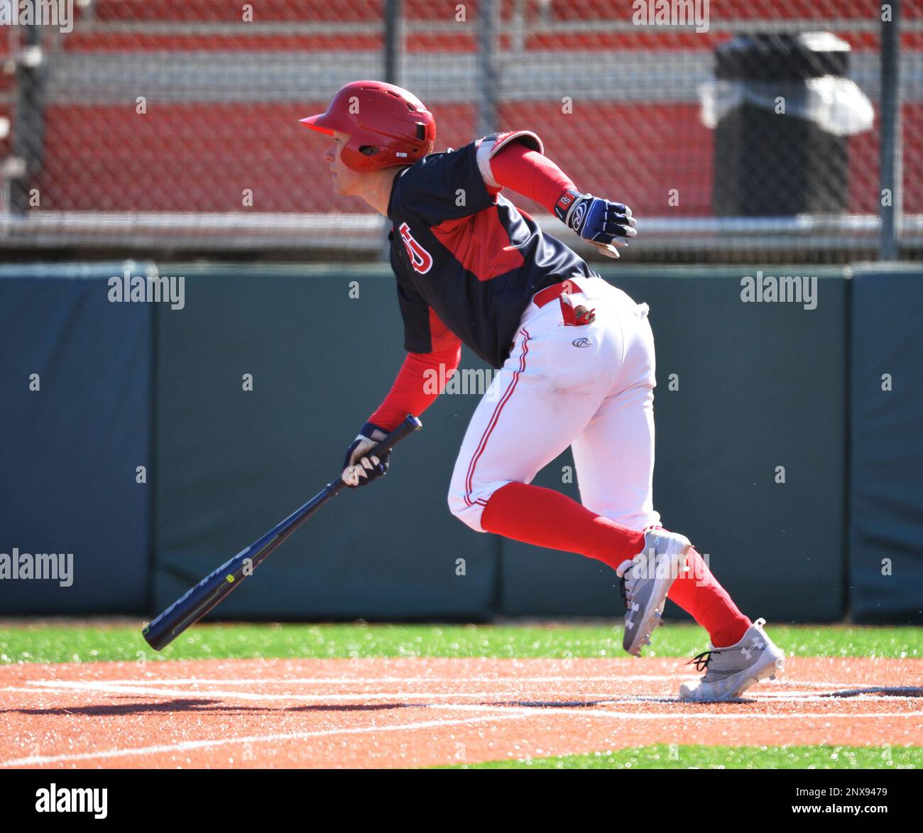 St. John's University Redstorm infielder Josh Shaw (2) during game ...